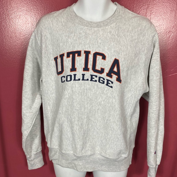 Champion | Shirts | Utica College Mens Champion Reverse Weave Crewneck ...